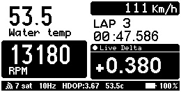 FoxLAP - GPS LapTimer - Data logger for Go kart and Racing